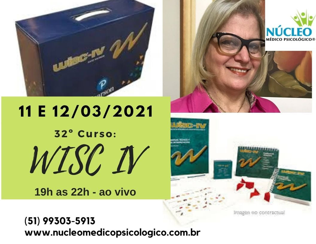 WISC IV - Escala Wechsler de Inteligência para Crianças - CFP | CFP