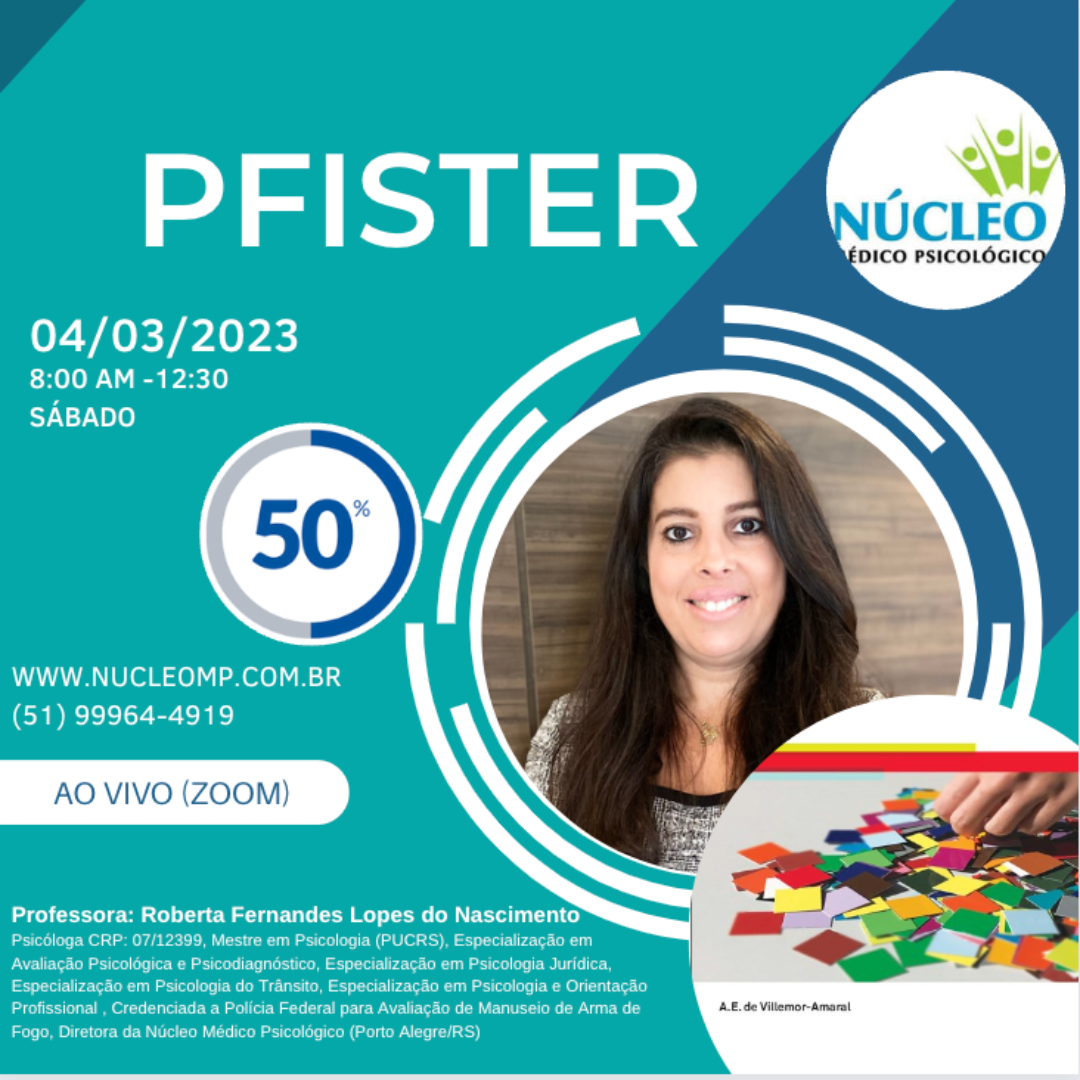 31º Curso: Teste Pirâmides Coloridas de Pfister (AO VIVO PELO ZOOM ...