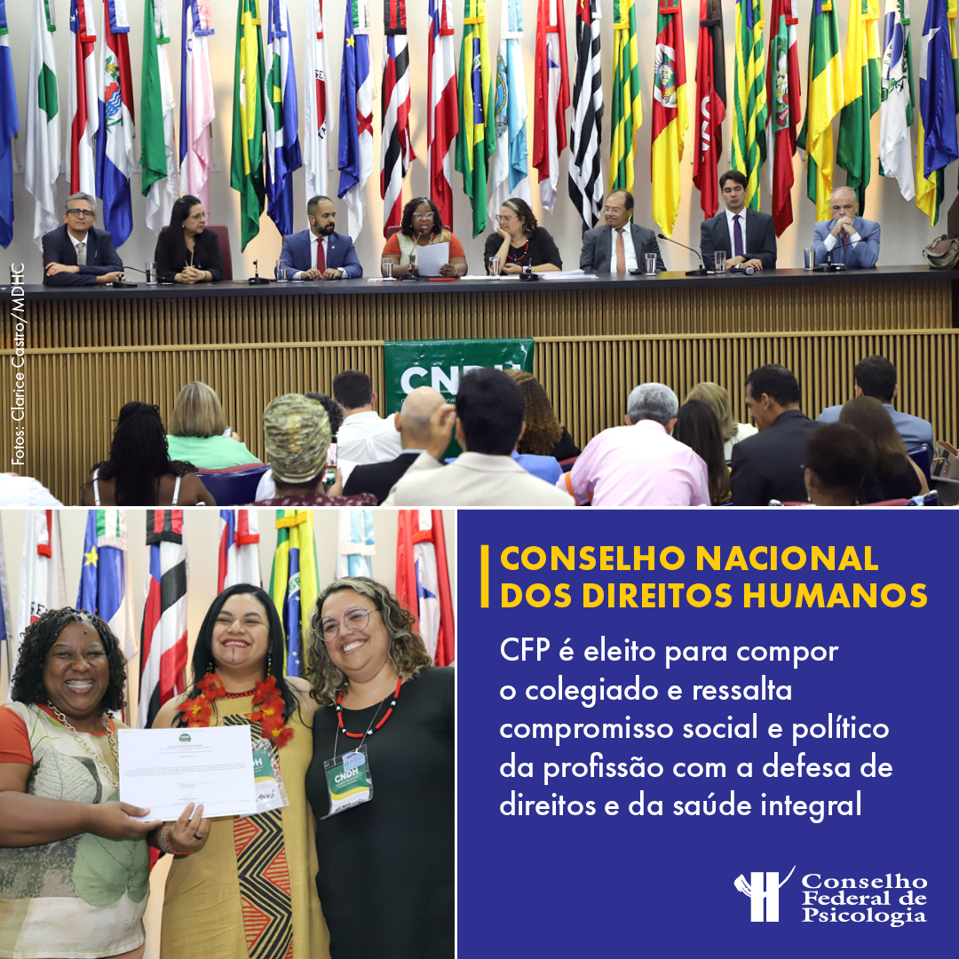 CFP é eleito para compor o Conselho Nacional dos Direitos Humanos | CFP