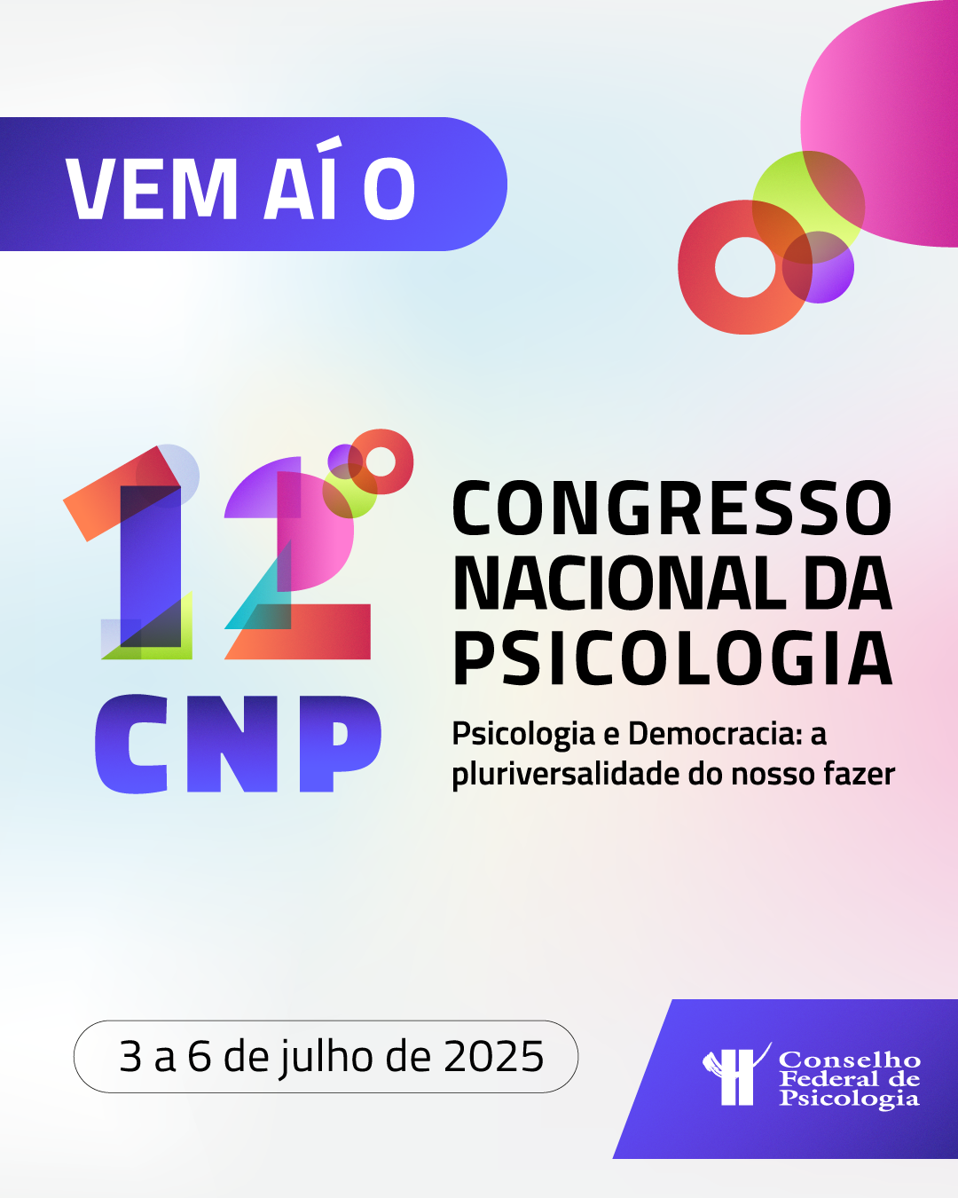 O 12º CNP está chegando! - CFP | CFP