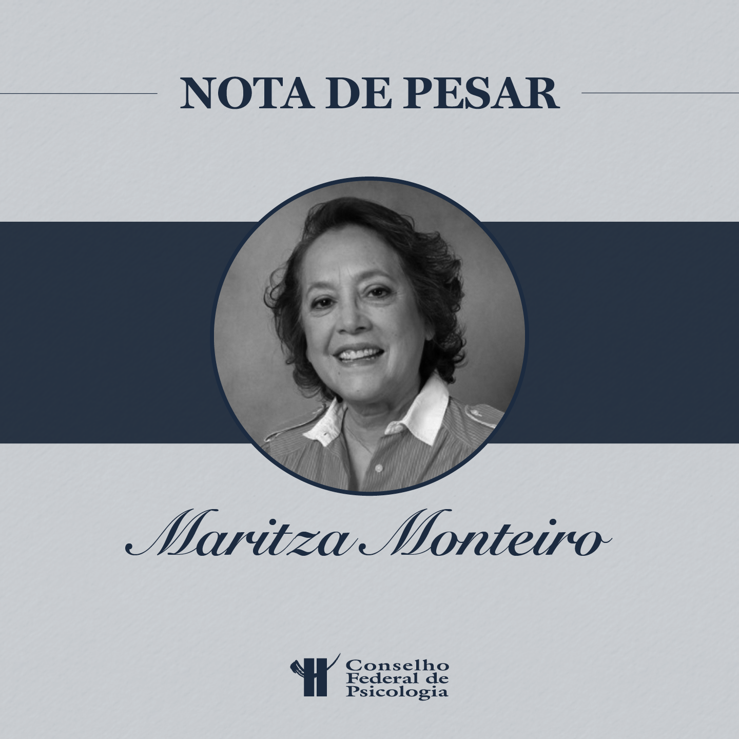 Nota de Pesar: Maritza Montero - CFP | CFP